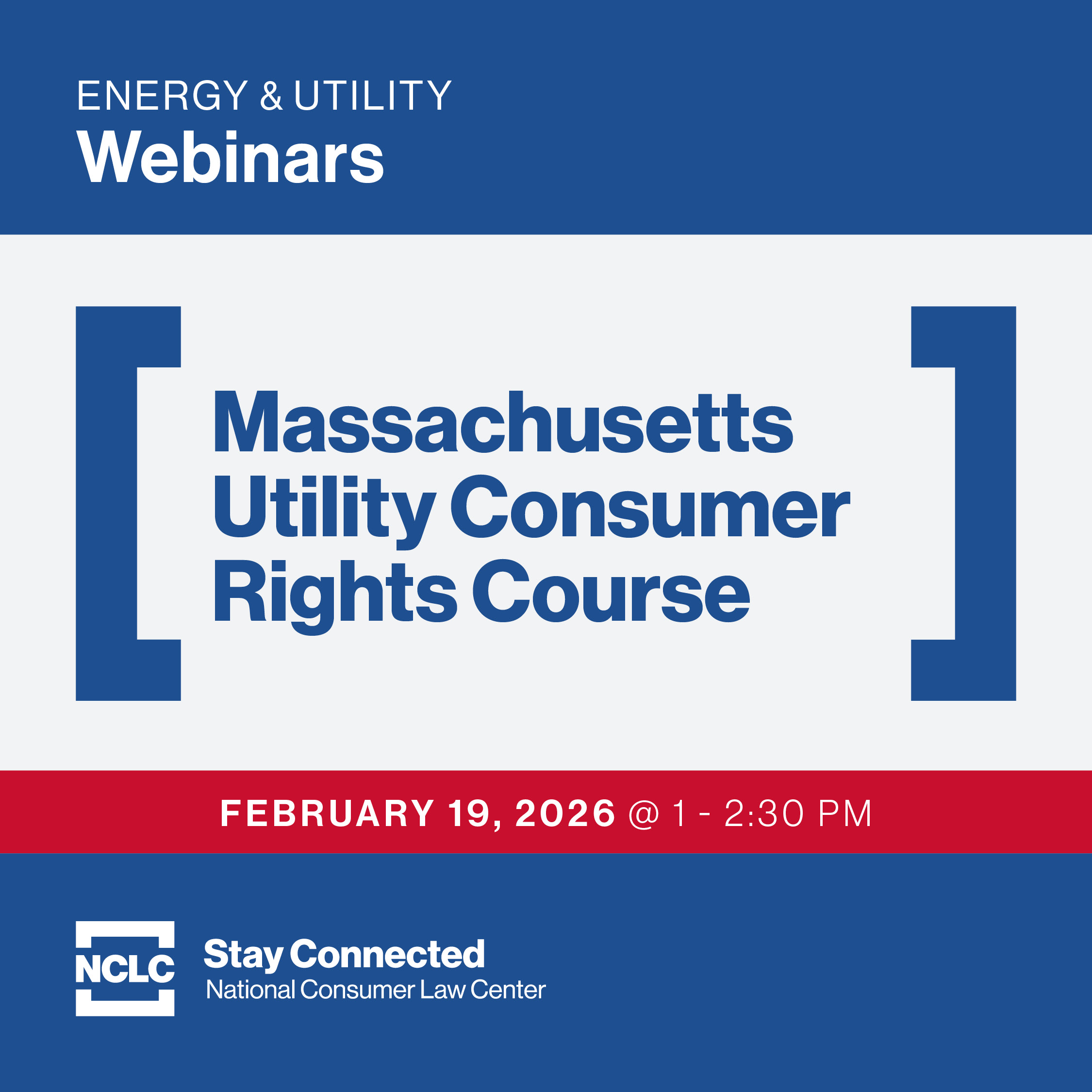Massachusetts Utility Consumer Rights Course - NCLC