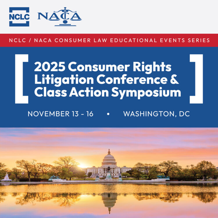 2025 Consumer Rights Litigation Conference & Class Action Symposium - NCLC